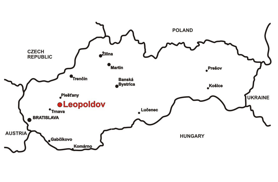 Mapa mesta | leopoldov.sk
